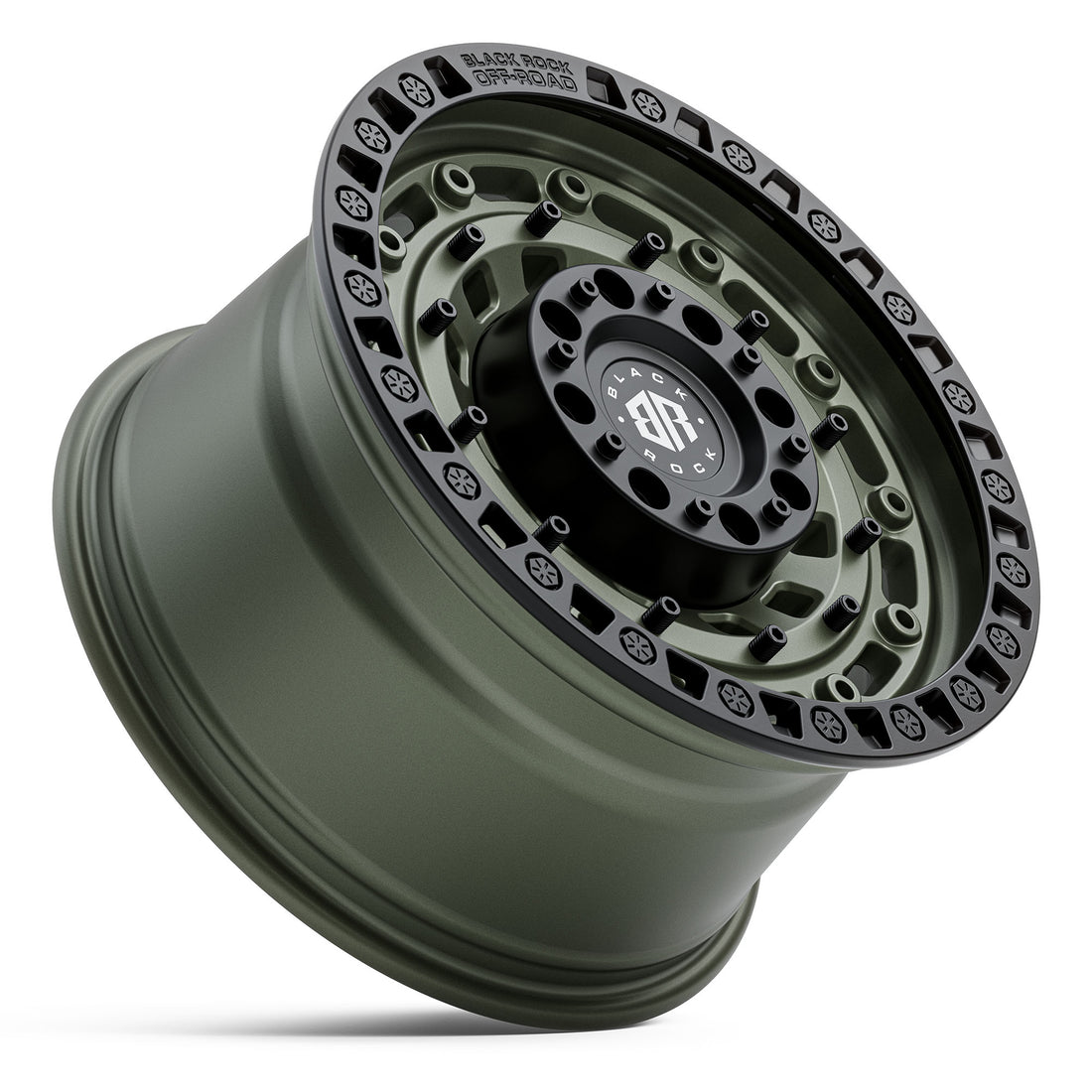 Black Rock Military Army Green Black Ring – BB 4X4 OFFROAD