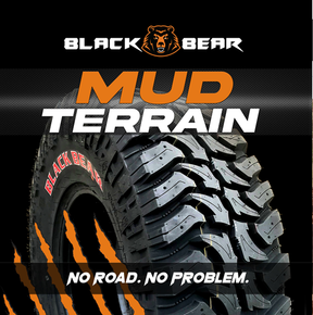 17" Wheel & Tyre package - 265/70R17 Black Bear Tyres & 17x9 6/139.7 B ...